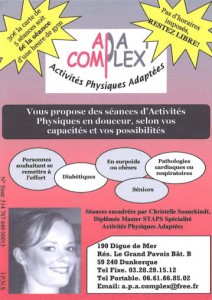 Activité Physique Adaptée - Institut Andrée Dutreix